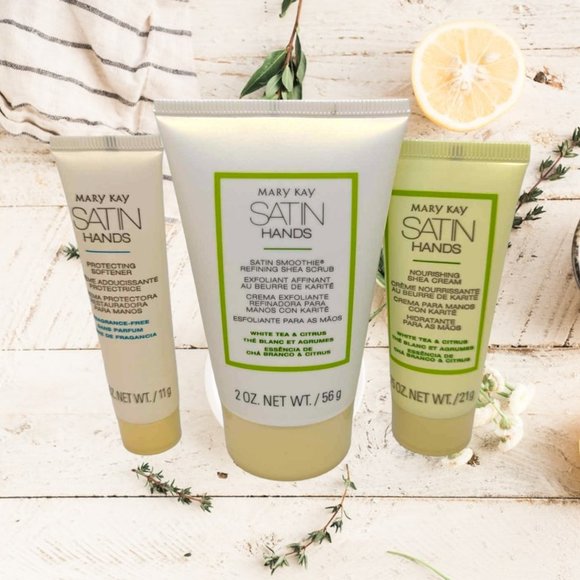 Mary Kay | Bath & Body | Travel Mini White Tea Citrus Satin Hands ...